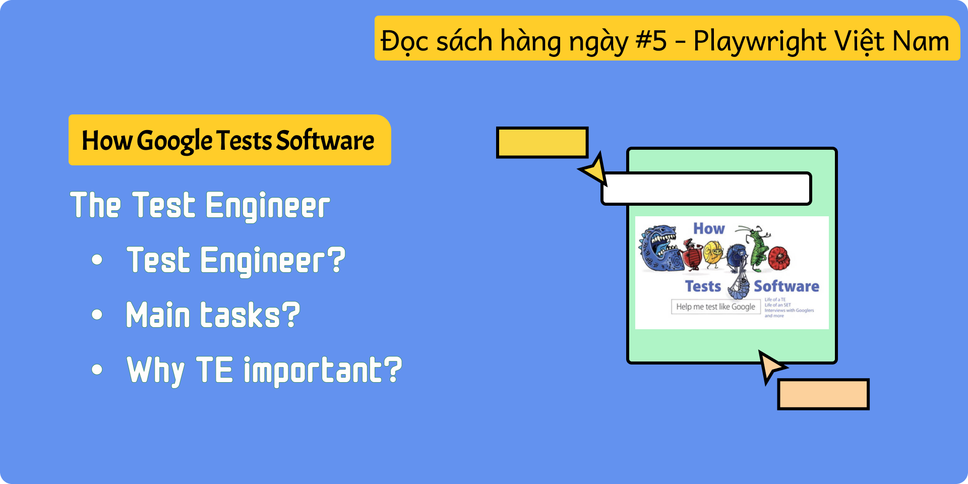 [How Google Tests Software] Phần 5: Test Engineer – Playwright Việt Nam ...