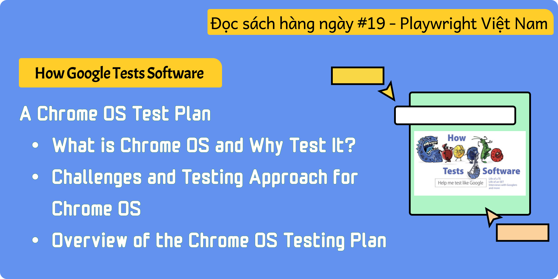 [How Google Tests Software] Phần 19: A Chrome OS Test Plan – Playwright ...
