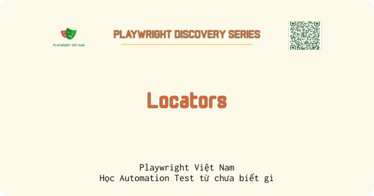 Vọc Playwright Locator Playwright Việt Nam Học Automation Test Từ